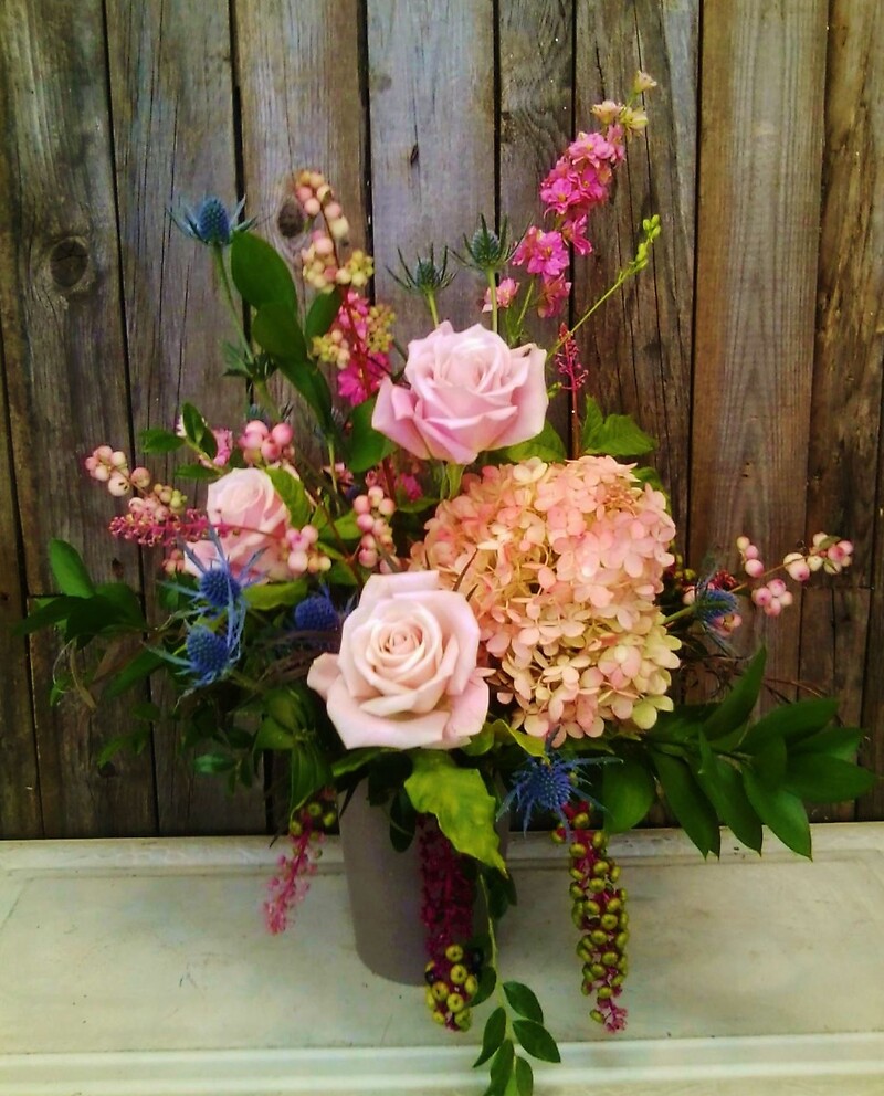Pastel Valentine arranged by a florist in Ravenna, OH : City Gardener ...